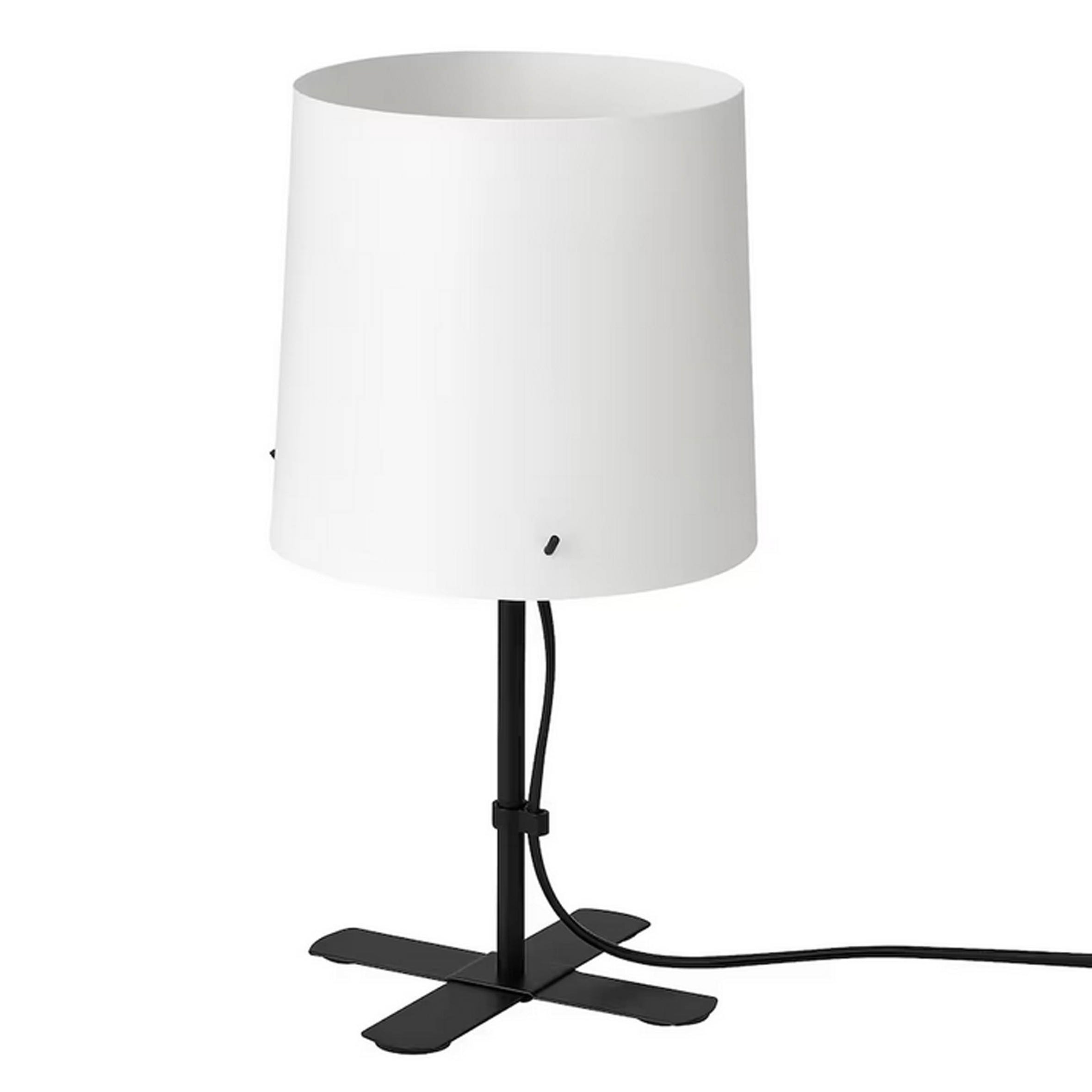 IKEA BARLAST Table lamp, black/white | IKEA Table Lamps | Eachdaykart ...